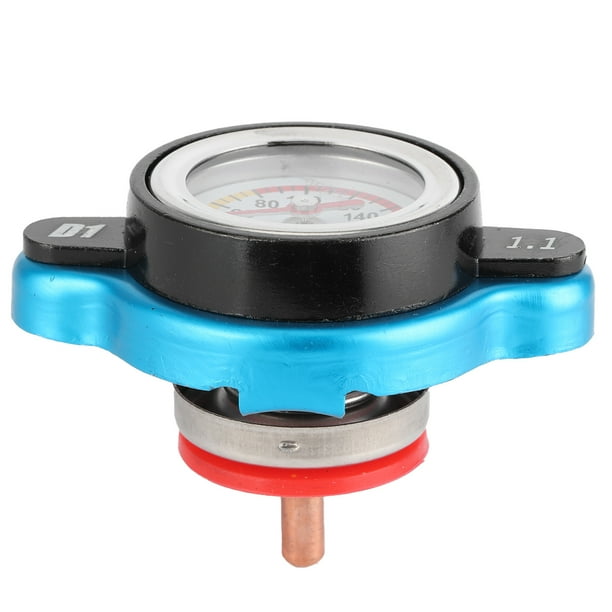 Leakproof Universal Radiator Cap with Temperature Gauge 1.1bar