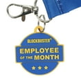 Blockbuster Employee Of The Month 22 Inch Blue & Yellow Lanyard With ID ...