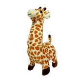 Walking Giraffe Interactive Electronic Pet Plush Jirafa Toy with Sounds ...