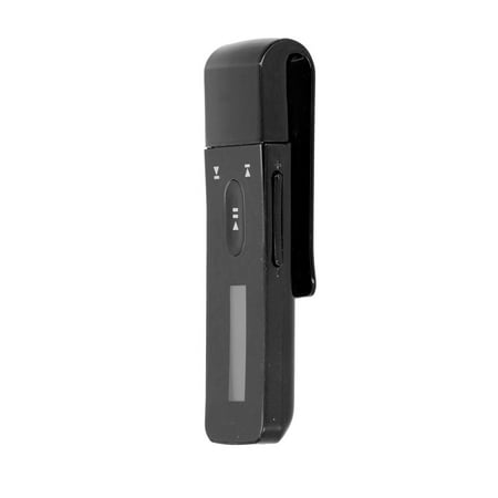 MP3 Player, Portable Digital USB 8GB Music Player For Walking Black,Red ...