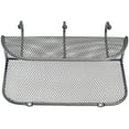 Mainstays Mesh Metal Key Rack with Mail Pocket, 3 Hooks, Silver ...