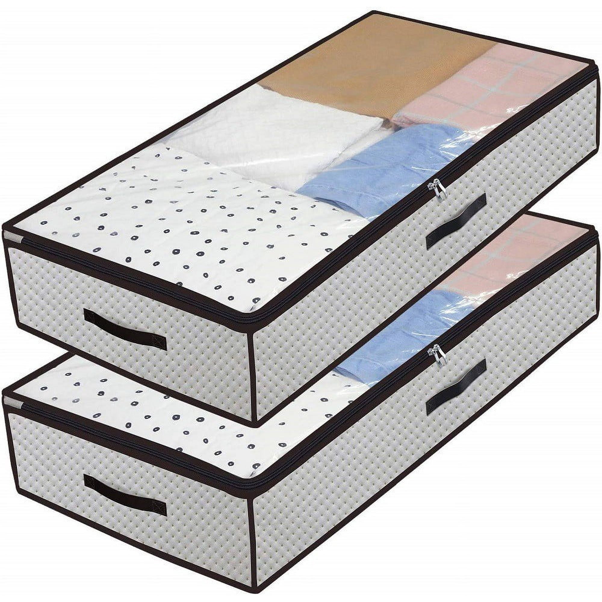 Click here for Wifklsiipg 90l Large Under Bed Storage Bag With Zi... prices