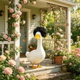 Btomtd Detachable Joke Wig Headband Accessory for Porch Goose Statue ...