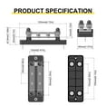 8 Terminal Power Distribution Block Bus Bar with Covers 150 Amps Rating ...
