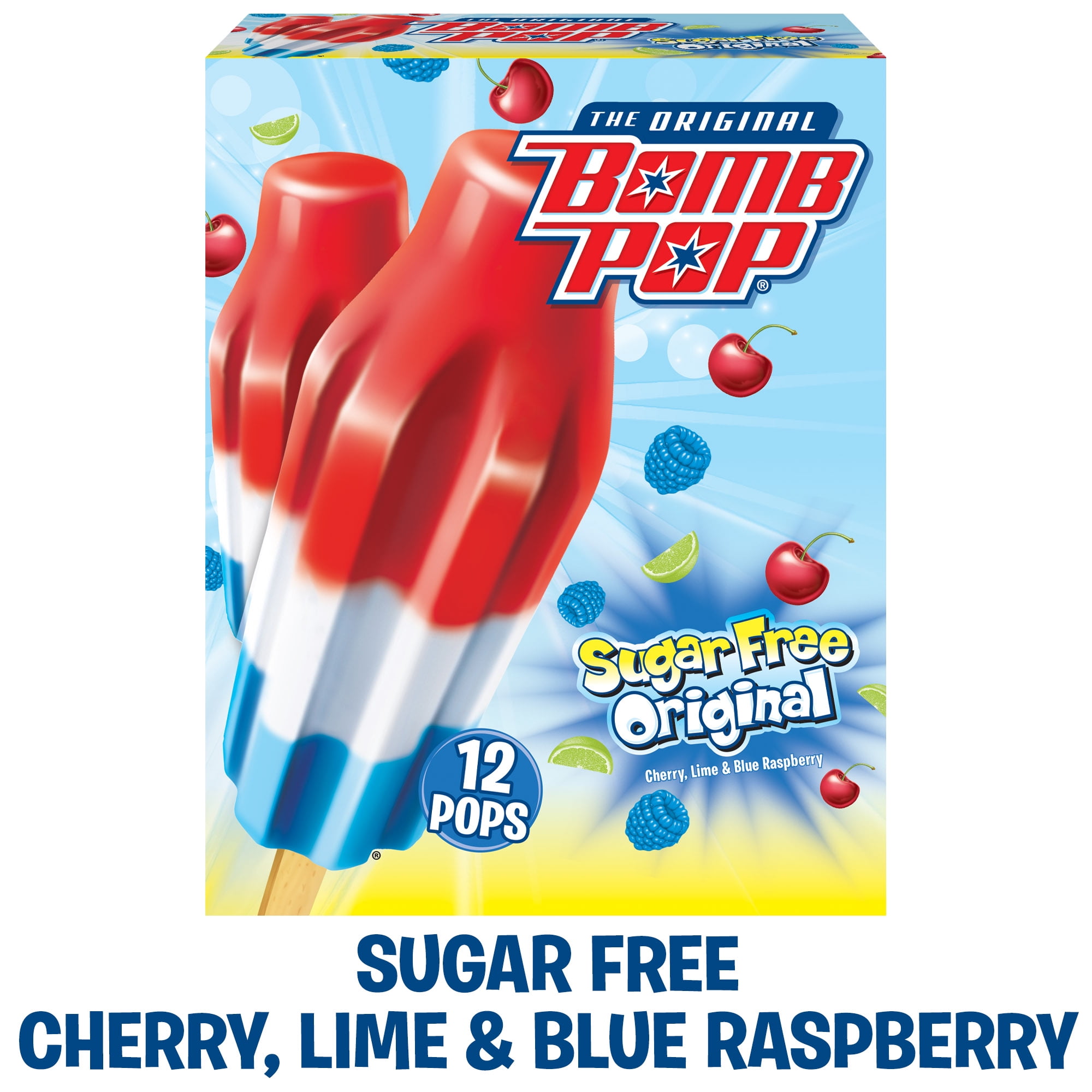 Bomb Pop Original Sugar Free Ice Pops – BrickSeek