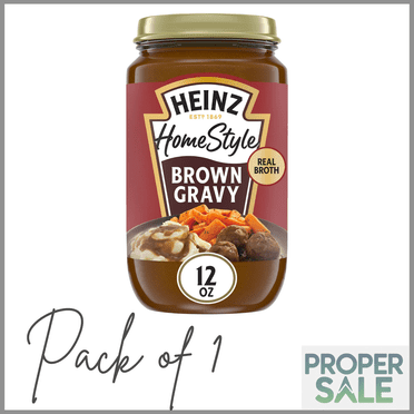 Heinz HomeStyle Classic Chicken Gravy, 12 Oz Jar (Pack of 6) - Walmart.com