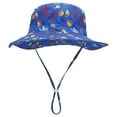 Byoo Newborn Girls Floral Daisy Printed Bucket Hat Adjustable Chin ...