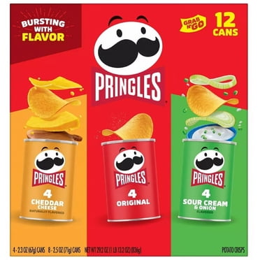 Pringles 1.42 Oz 4 Flavor Variety Pack - 12 Pack - Walmart.com
