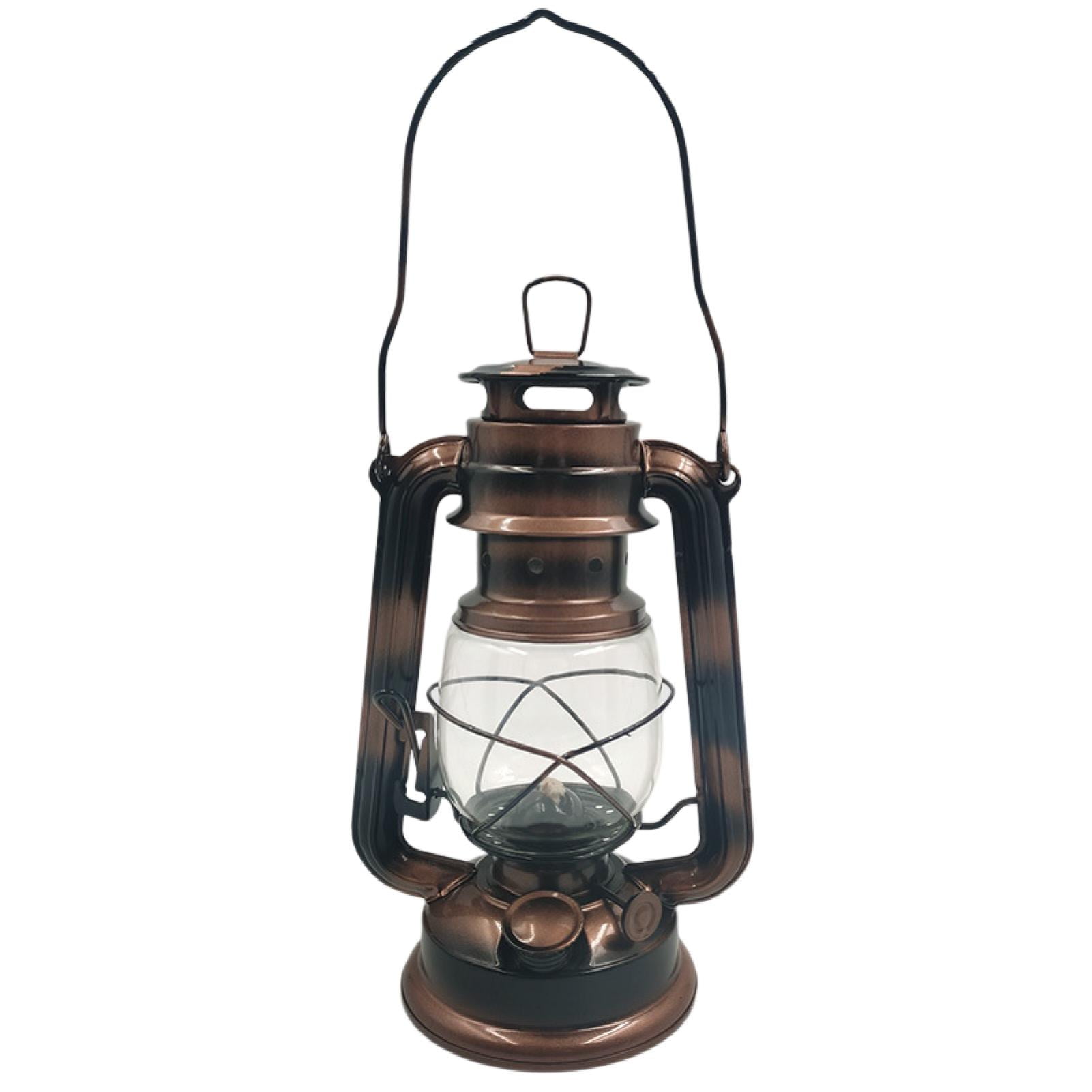 HYmarket Camping Lantern with Handle - Easy to Refill, Vintage Style ...
