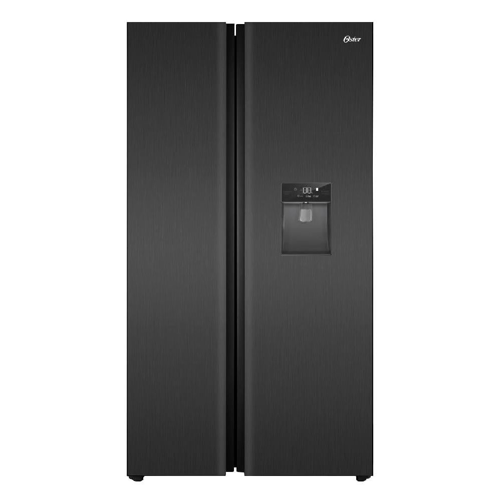 Refrigerador Oster Side by Side 22 Pies Con Despachador de Agua Negro | Walmart en línea