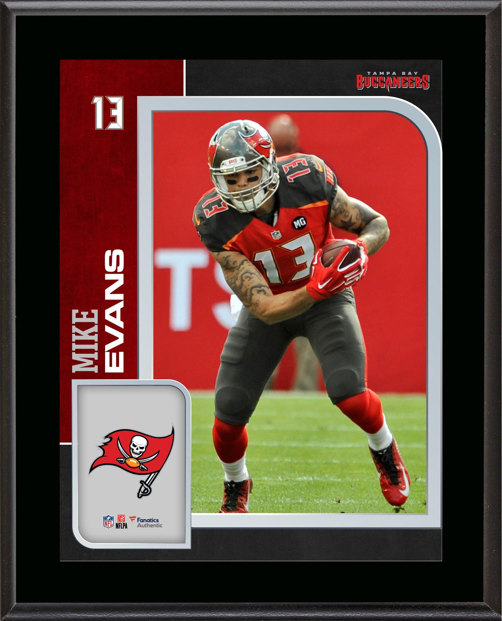 Canvas Wrap Tampa Bay Buccaneers Mike Evans Poster Kids Room Bar Man ...