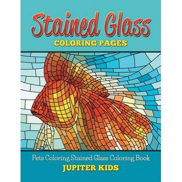 Stained Glass Coloring Book - Walmart.com
