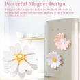 Daisy Magnetic Fridge Sticker, Flower-shaped Snack Sealing Clip Kitchen ...