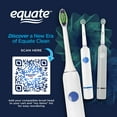 Equate Galaxy Pro USB Sonic Rechargeable Electric Toothbrush, White (1 ...