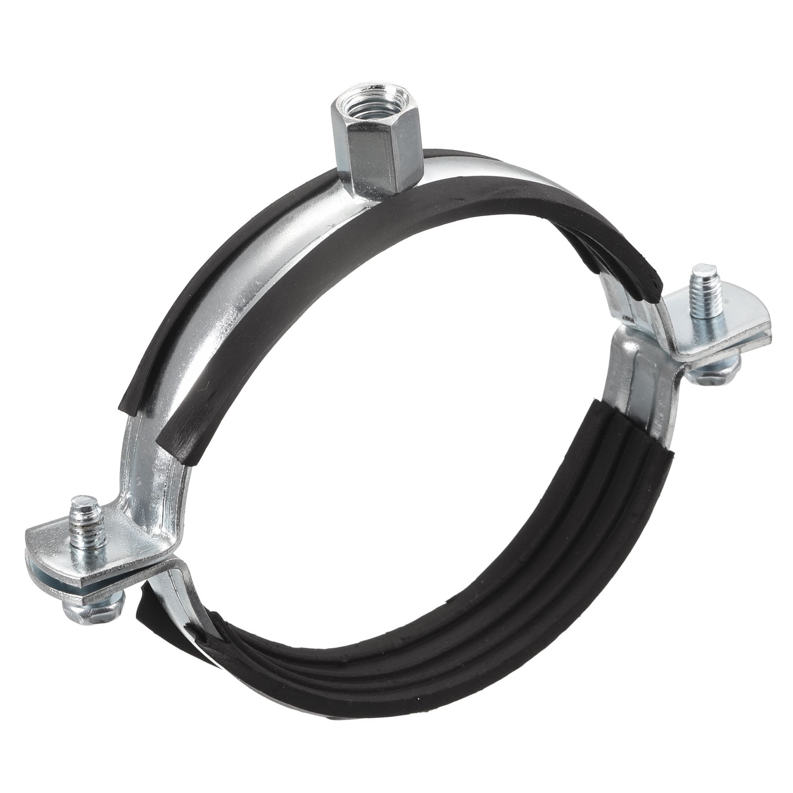 Uxcell 90mm Rigid Pipe Strap Clamps, Pipe Bracket Tube Clips 1 Pack ...