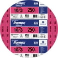 Romex 250 Ft. 10/3 Solid Pink NMW/G Electrical Wire 63948555 - Walmart.com