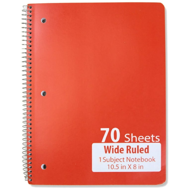 One Subject Notebooks In Bulk