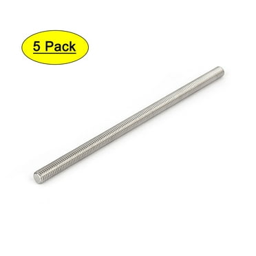 Uxcell 3Pack M5 x 160mm 0.8mm Pitch 304 Stainless Steel Fully Threaded ...