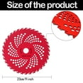 Tivddikun 9" x 36T Carbide Tip Brush Cutter Trimmer Blades & 10" X 3 ...