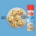 Pam Non-Stick Canola Oil Baking Spray with Flour, Fat Free Cooking Food ...