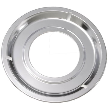 Stanco 9" x 9.25" Chrome Square Gas Range Drip Pan, 950S - Walmart.com