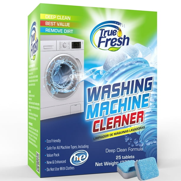 Washing Machine Cleaner Tablets 25 Pack - Washer Cleaner - For Front ...