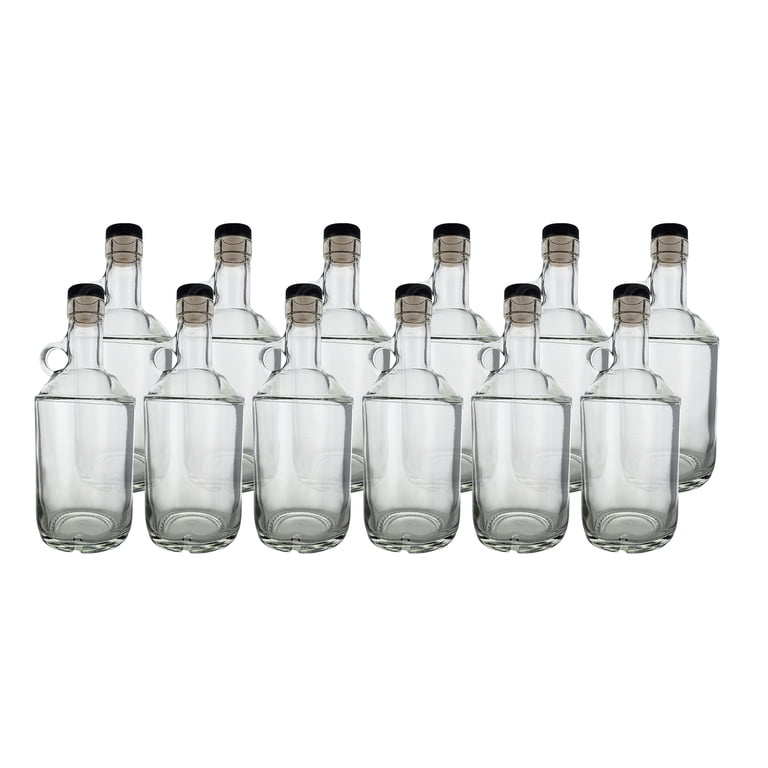 Clear Moonshine Jugs