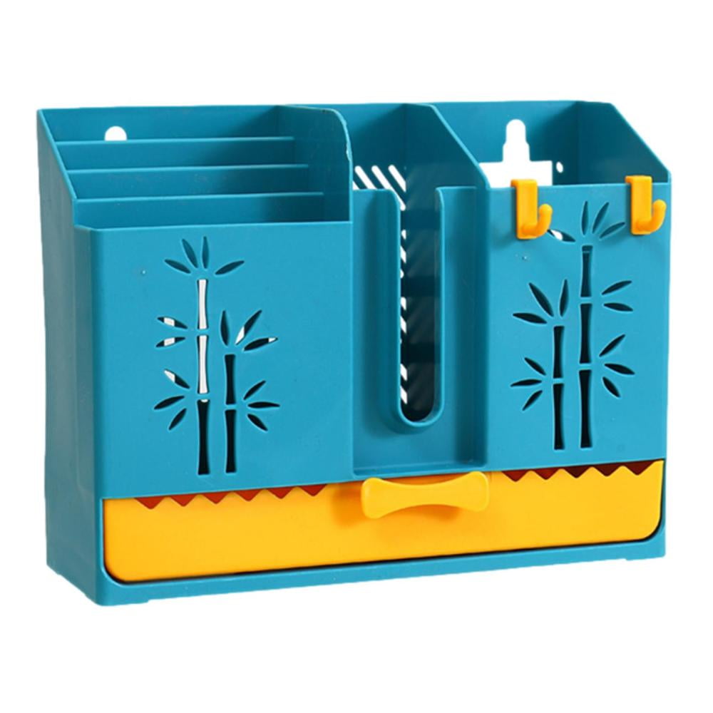 Utensil Holder for Wall|Divided Cutlery Basket Rack with Removable ...