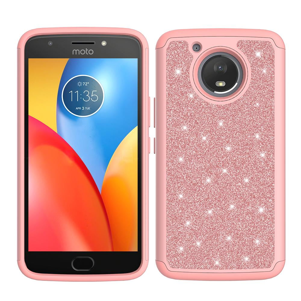 For Motorola Moto E4 Case, Moto E 4th Generation, Luxury Glitter Bling ...