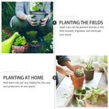 Raindrops Planting Cups Khaki 1 Set For Hobbyists Plant Cultivation 6x2 ...