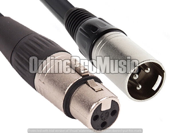 Mr Dj CXMXF25 25 FEET CABLE XLR MALE TO XLR FEMALE - Walmart.com