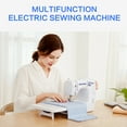 Mini Small Portable Sewing Machine with Foot Pedal Built in 12 Stitches ...