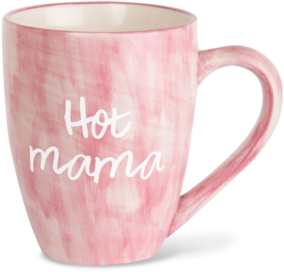 Pavilion - Hot Mama Pink Large 20 oz Ceramic Coffee Mug Tea Cup ...