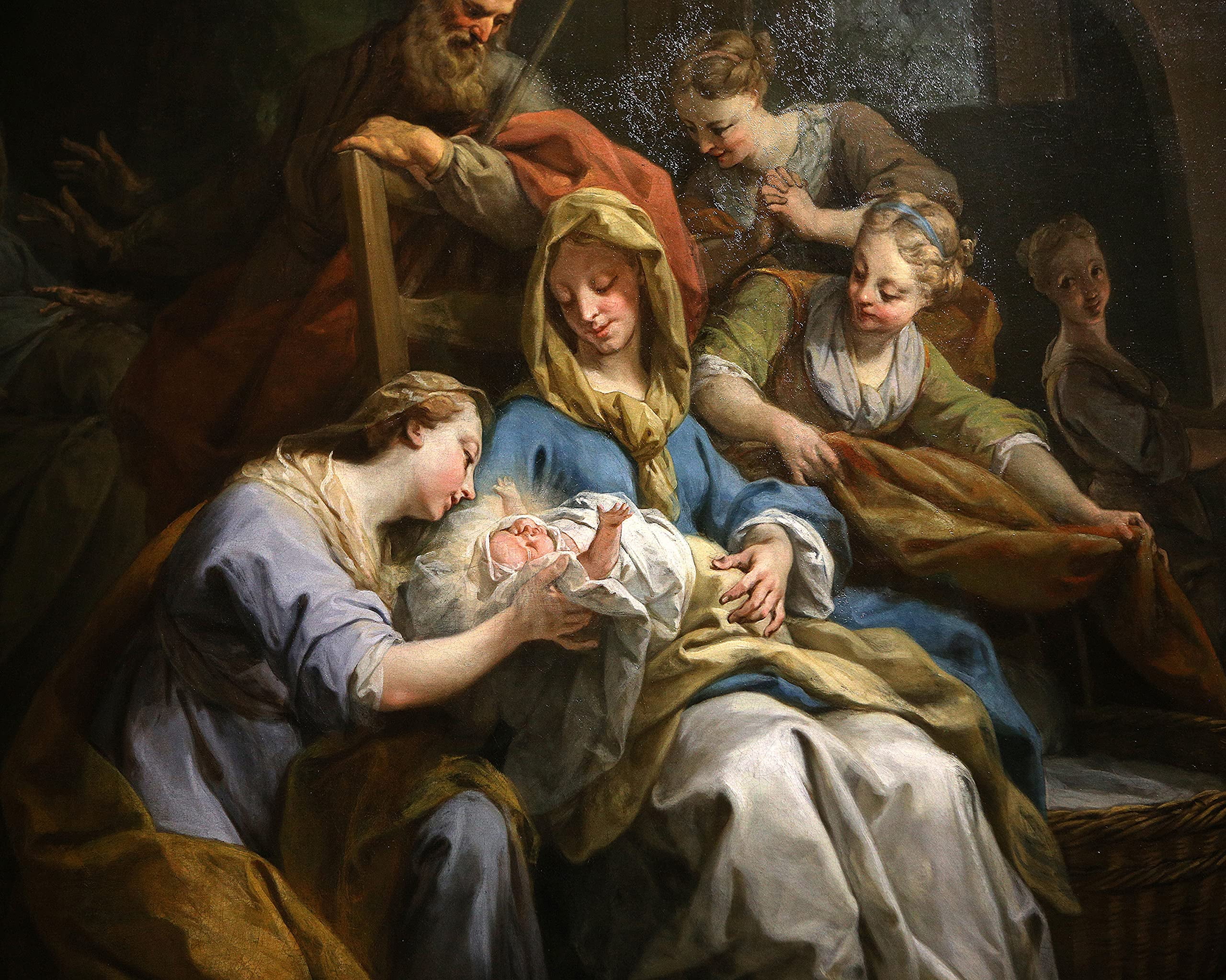 Catholic print picture - THE NATIVITY SH4 - 8" x 10" ready to be framed ...