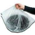 Pak-Sher Party Tray Bag, 18" x 7" x 24.5", Clear, 40 lb. | 50/Pack ...