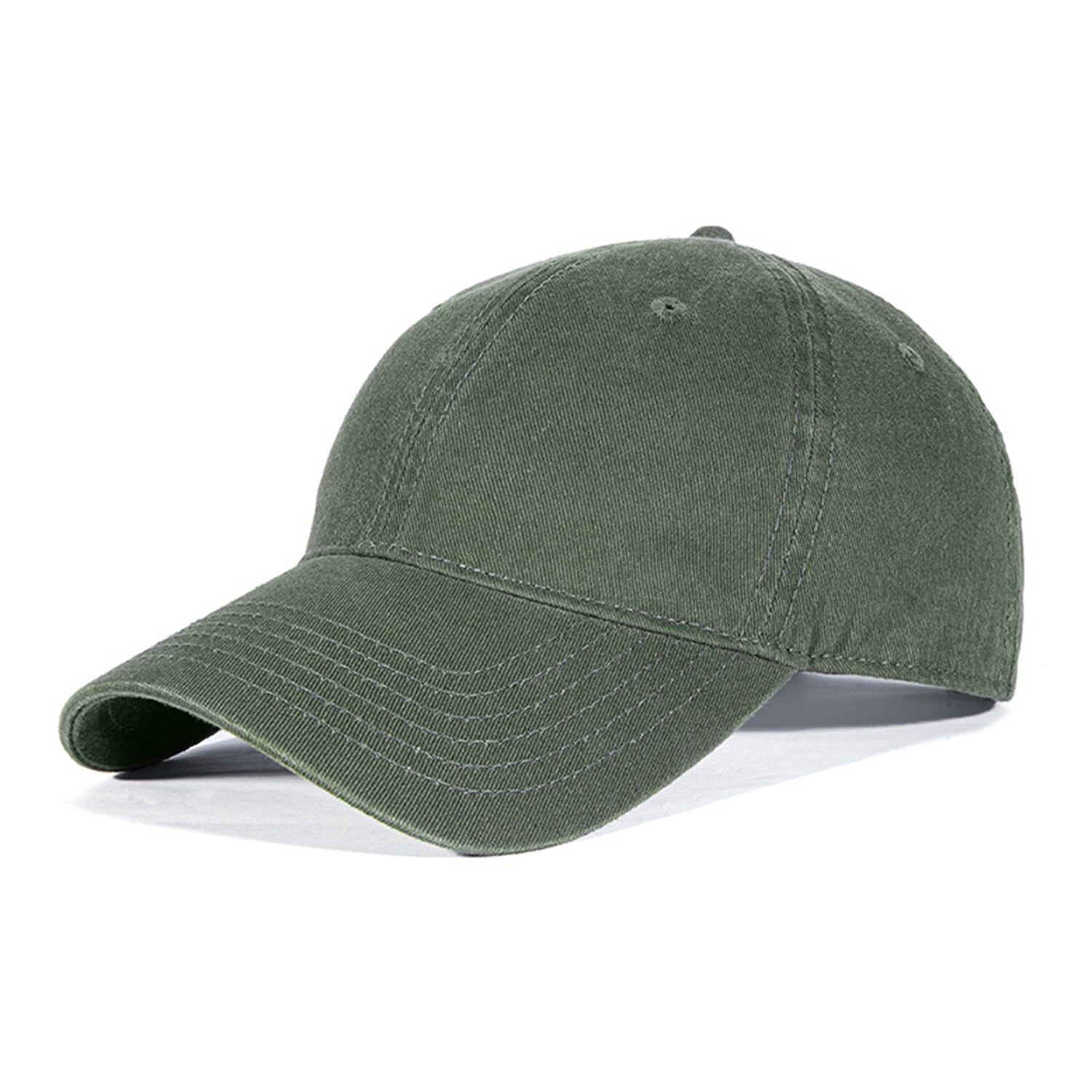 Freebird99 Men Women Plain Cotton Vintage Washed Twill Baseball Cap