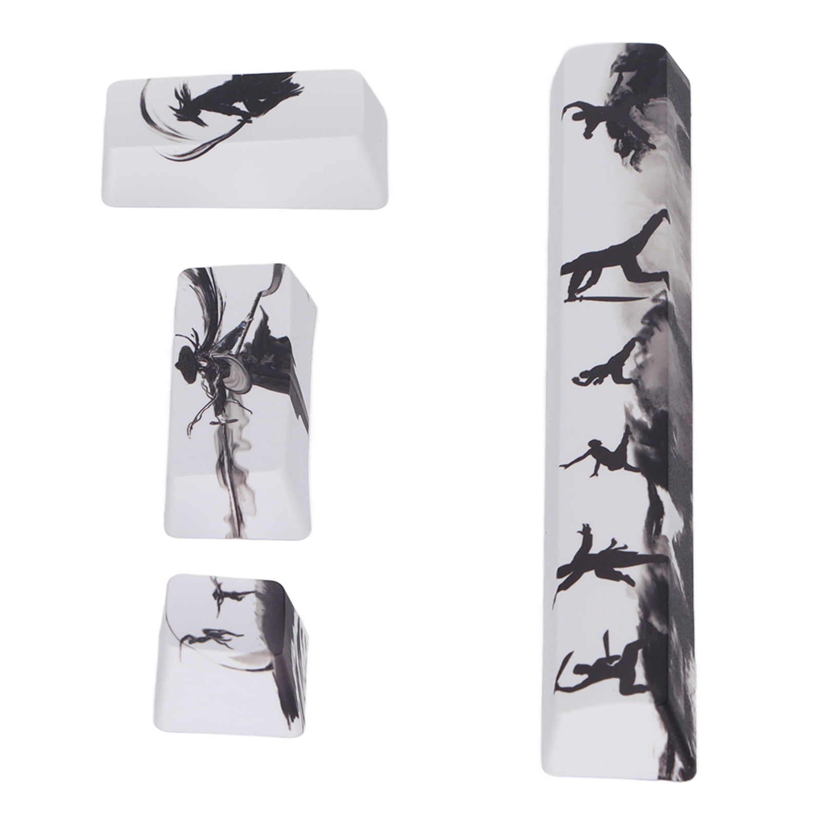 Custom Keycaps, DIY Keycaps Kit 4 Keycaps Unique Appearance Design For ...