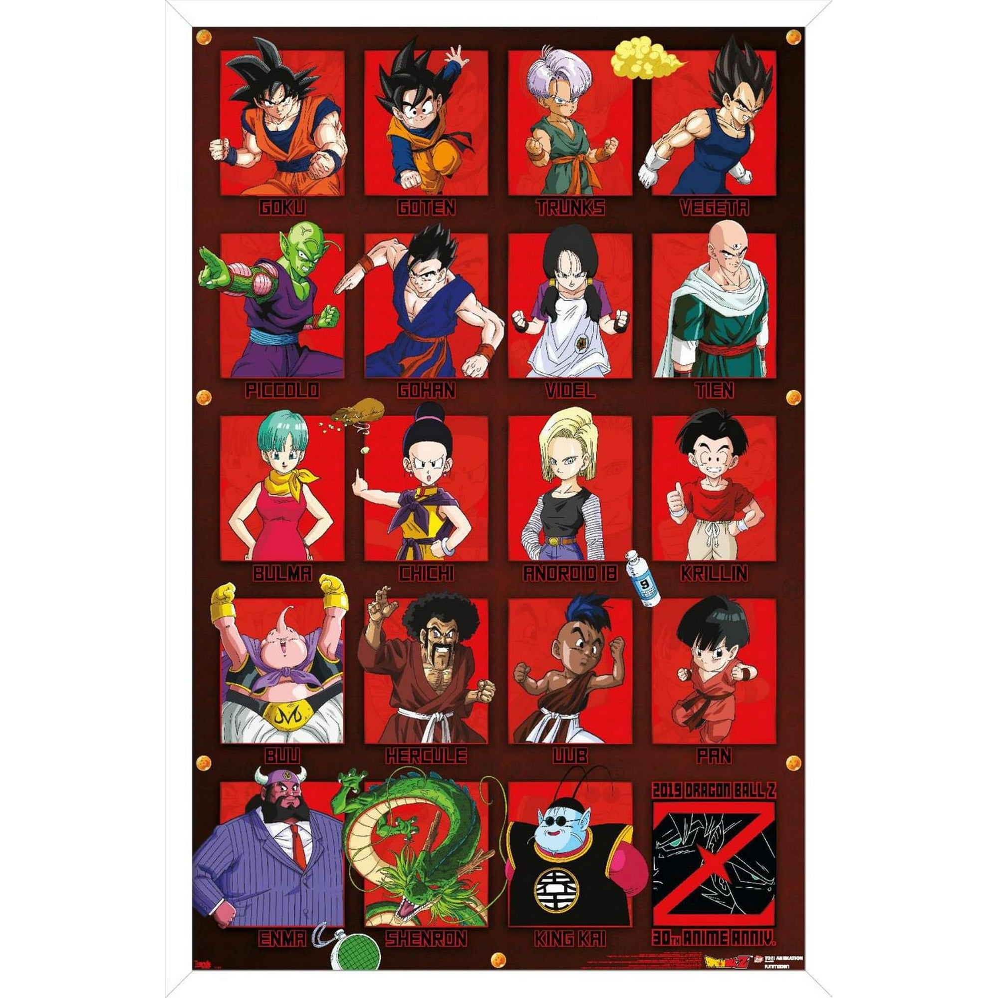 Click here for Trends International Dragon Ball Z - Anniversary W... prices