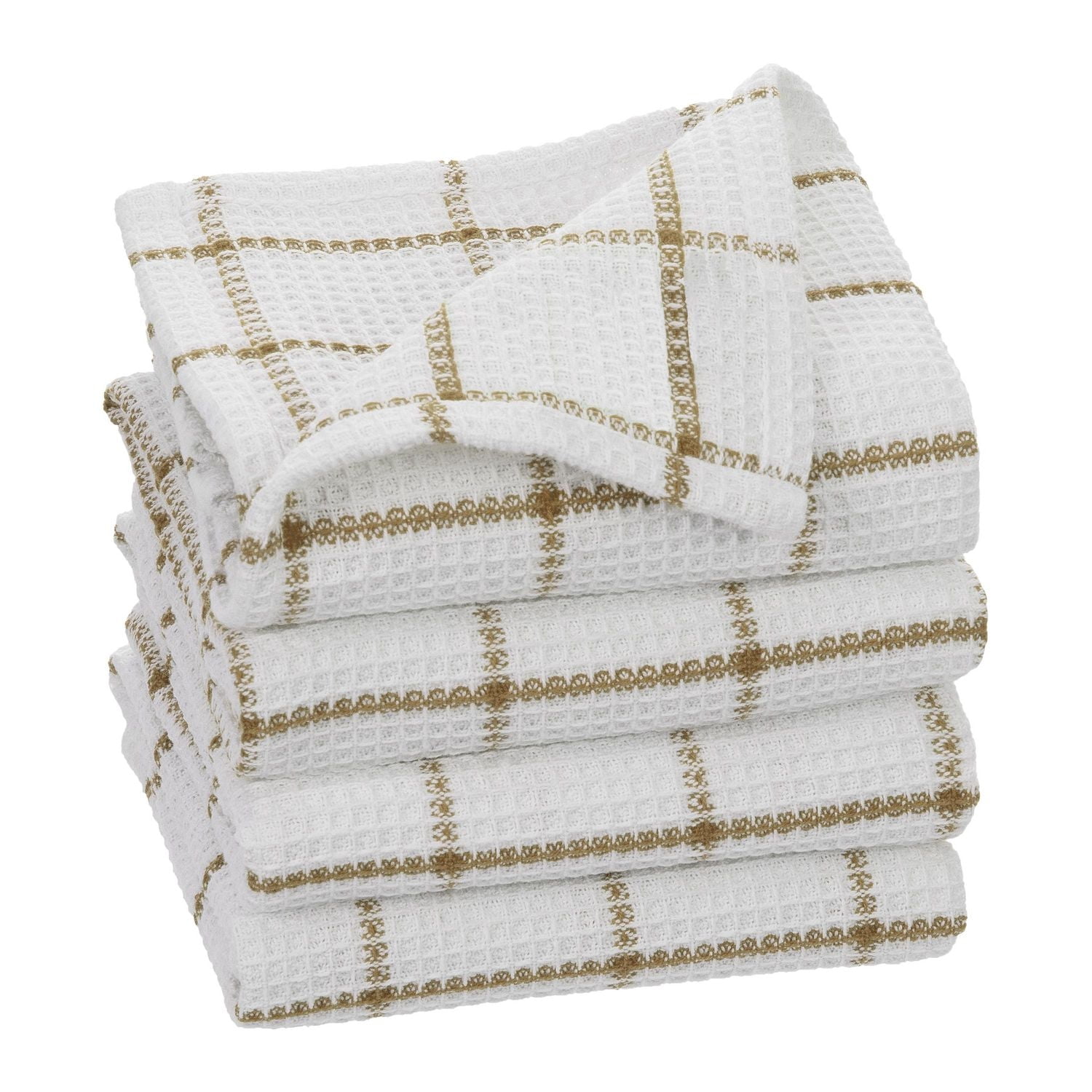 Click here for Fabstyles Solo Waffle Dish Towels  Set Of 4  Ring-... prices
