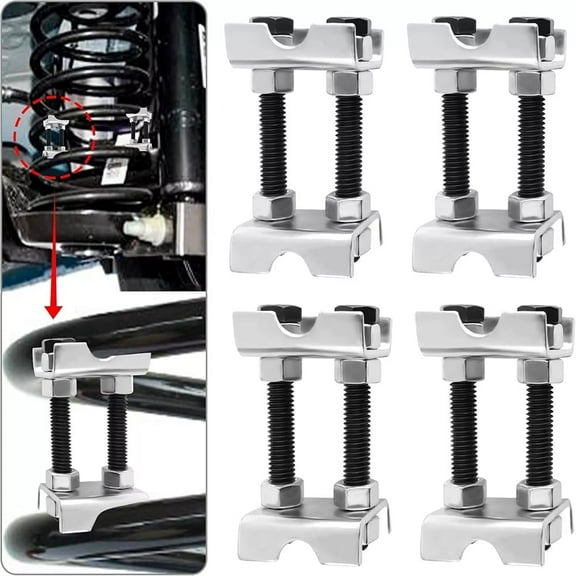 Maxfavor 4pcs Coil Spring Compressor Adjusters Lift or Lower Spring ...