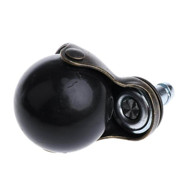 pitrice 2'' Caster Classics Antique Brass Ball Chair Caster Furniture ...