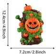 Aximioll Halloween Spooky Pumpkin Tree Spirits — Green Hue with Dark ...