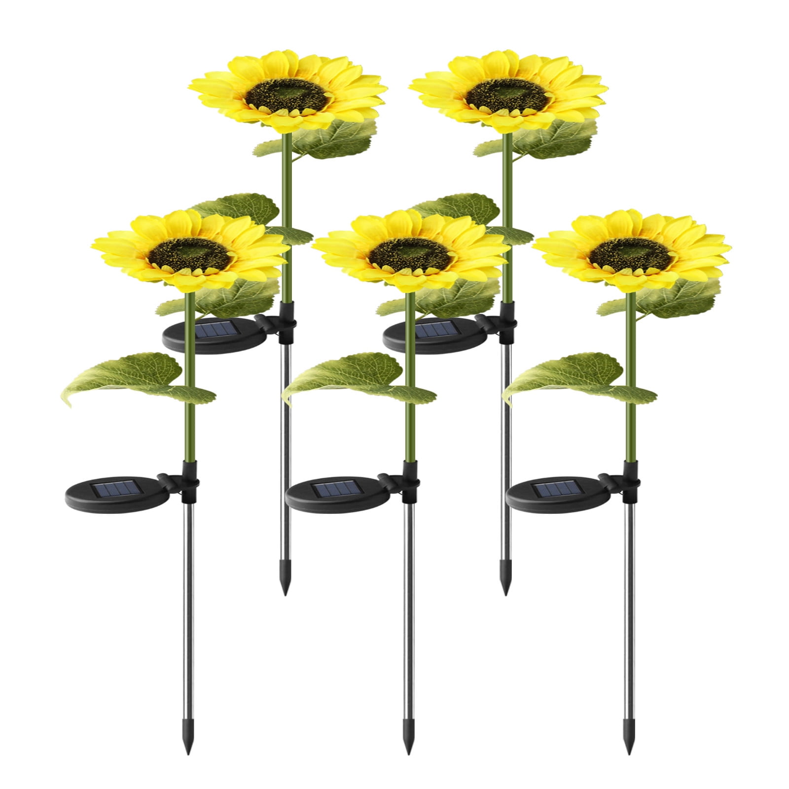 Innens Solar Sunflower Light Outdoor Waterproof Decorative Landscape ...