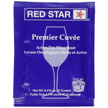 Red Star Premier Classique Wine Yeast for Brewing, 13% Alcohol ...