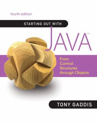 Pre-Owned Starting Out With Java: From Control Structures Through ...