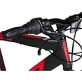 700c Hyper SpinFit Men's Red Hybrid Bike with 21-Speed Shifters ...