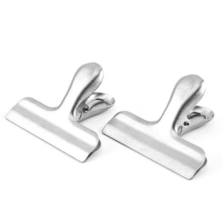 NETSENG 2 Pack Chip Clips, Utility Steel Clips, Bag Clips, Food Clips ...