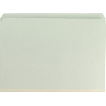 SchoolSmart Half-Cut File Folders, Manila, 100-Pack - Walmart.com