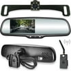 PYLE PLCM4590WIR - 2.4Ghz Rearview Mirror Monitor & Backup Camera ...