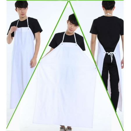 Heavy duty Apron Waterproof PVC Protective PU Plastic Chef Butcher ...